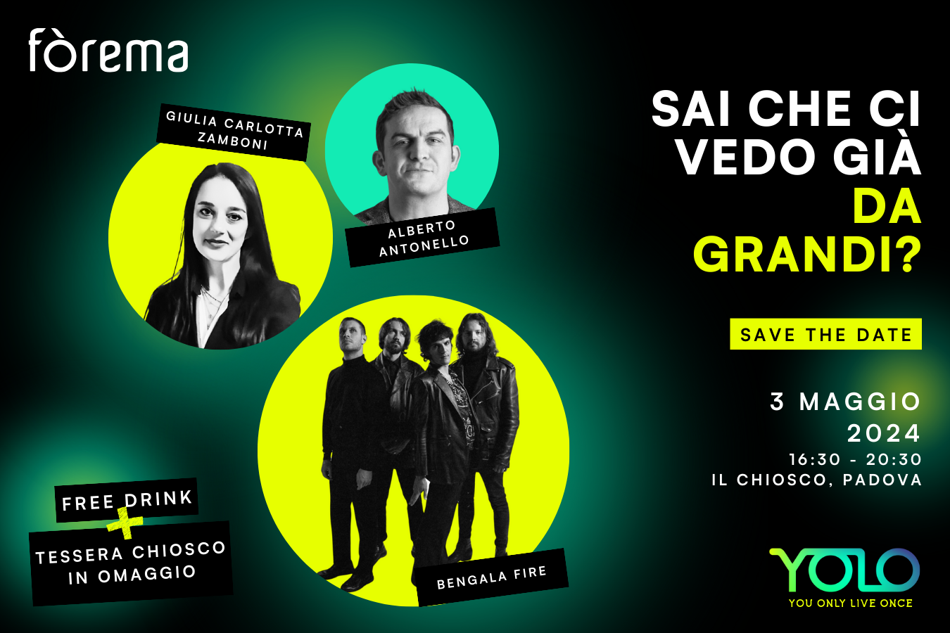 Fòrema | Sai che ci vedo già da grandi?